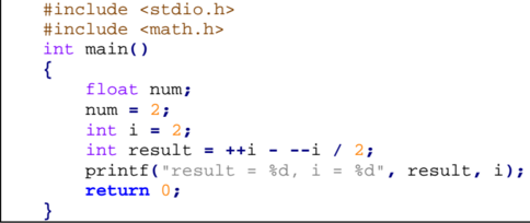 Solved c program: what should be the answer given by this | Chegg.com