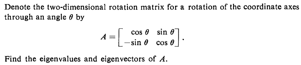 Solved Denote the two-dimensional rotation matrix for a | Chegg.com