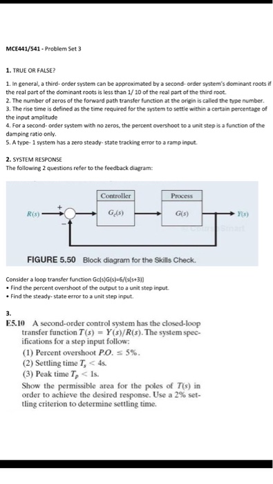 Solved In general, a third-order system can be approximated | Chegg.com