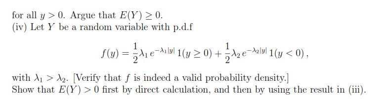 Solved Problem 4: Let X be a non-negative random variable. | Chegg.com