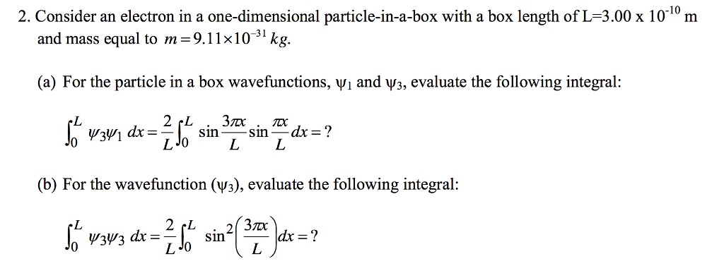 Solved Consider an electron in a one-dimensional | Chegg.com