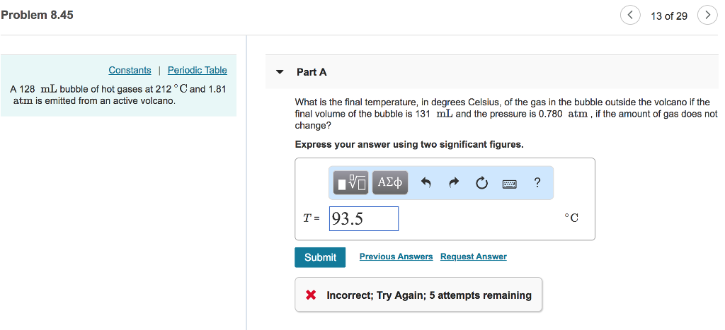 Solved Problem 8.45 13 of 29> Constants | Periodic Table | Chegg.com Solved Problem 8.45 13 of 29> Constants | Periodic Table | Chegg.com