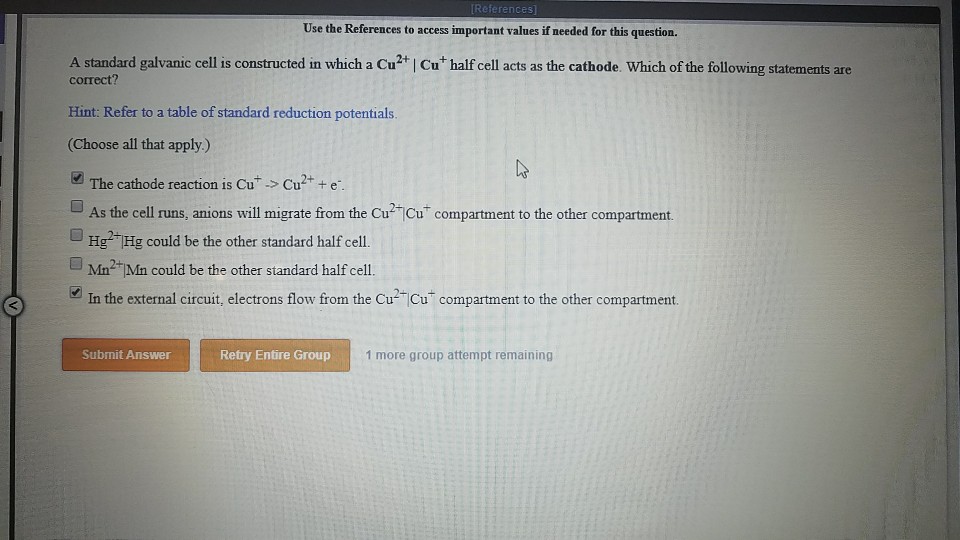 Solved References Use the References to access important | Chegg.com