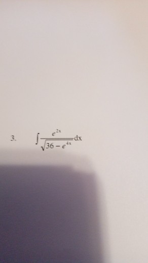 Solved 2x 3. 36 e | Chegg.com