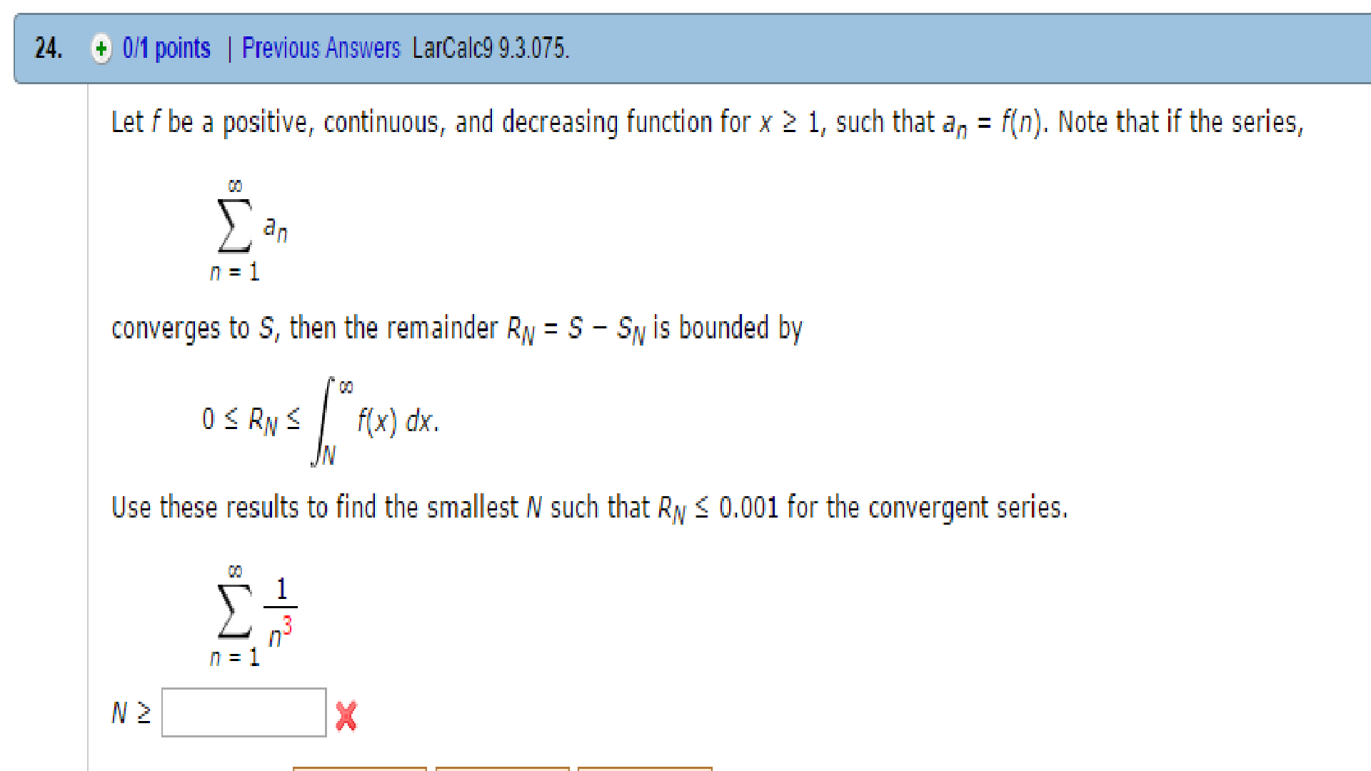 Solved Let F Be A Positive Continuous And Decreasing