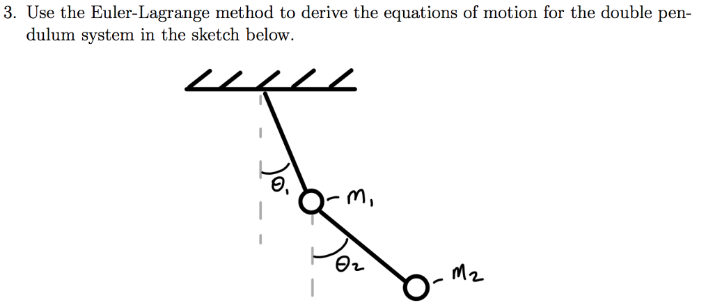 Solved 3. Use the Buler- Lagrange method to derive the | Chegg.com Solved 3. Use the Buler- Lagrange method to derive the | Chegg.com