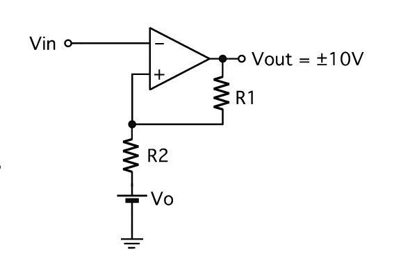 Solved a) Consider the simple Schmitt trigger shown in the | Chegg.com