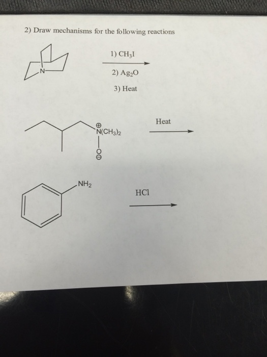 Solved Draw mechanisms for the following reactions CH_3I | Chegg.com