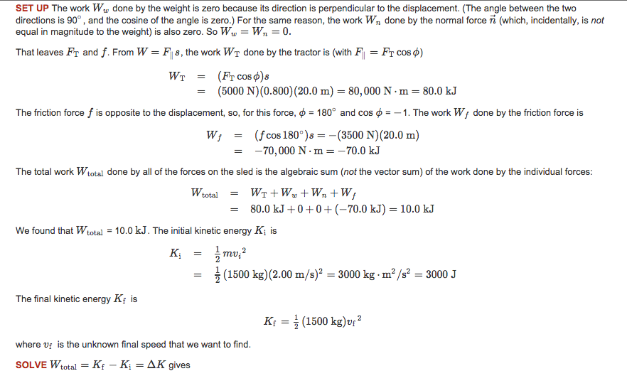 Solved Consider the total work done on an object that has | Chegg.com