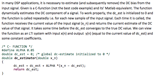 In many DSP applications, it is necessary to estimate | Chegg.com