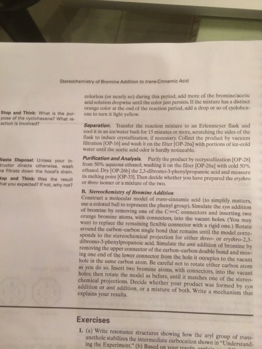 Solved describe and explain the possible effect on your | Chegg.com