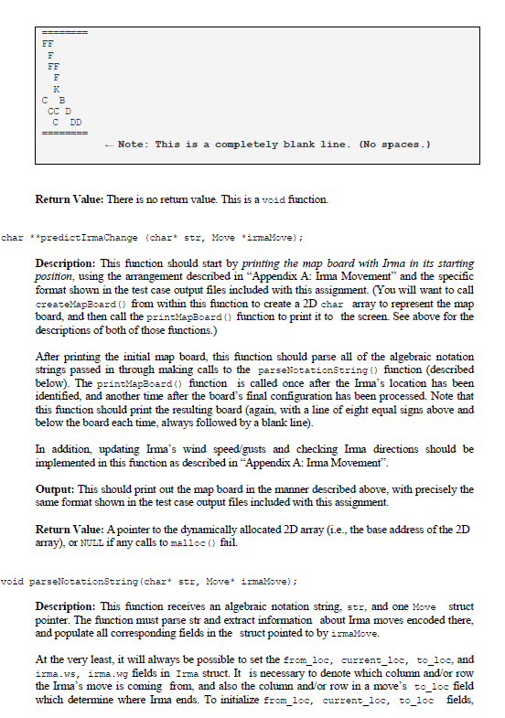 1. Overview The algebraic notation has been used in a | Chegg.com
