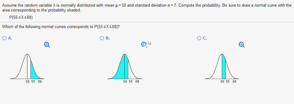 Solved Assume the random variable X is normally distributed | Chegg.com
