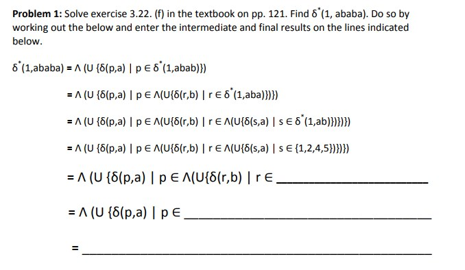Solved 3.22. A transition table is given for an NFA with | Chegg.com