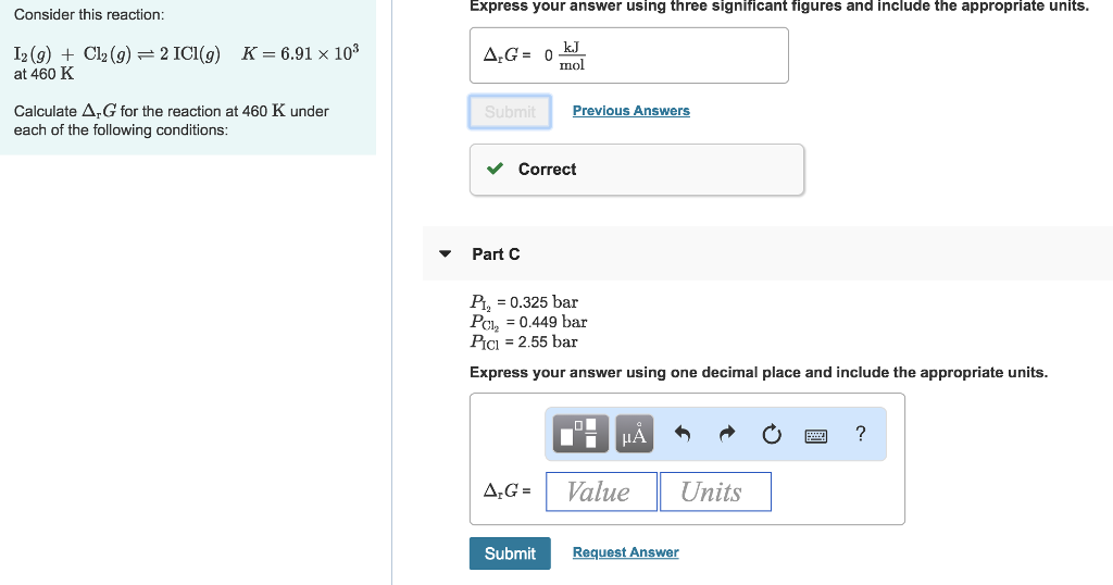 Solved Consider this reaction Express your answer using | Chegg.com