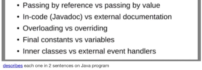 Solved Passing by reference vs passing by value In-code | Chegg.com