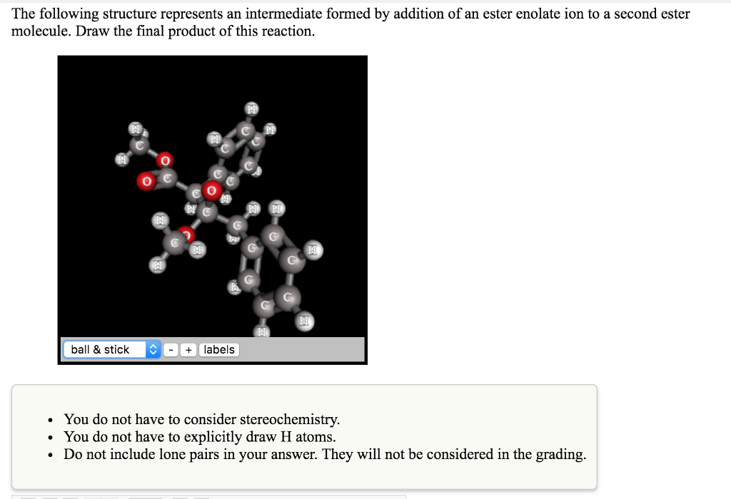 Solved The following structure represents an intermediate | Chegg.com