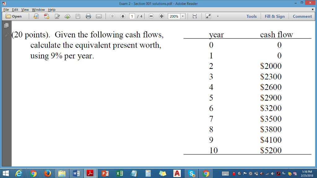 Solved Exam 2 - Section 001 solutions.pdf- Adobe Reader File | Chegg.com
