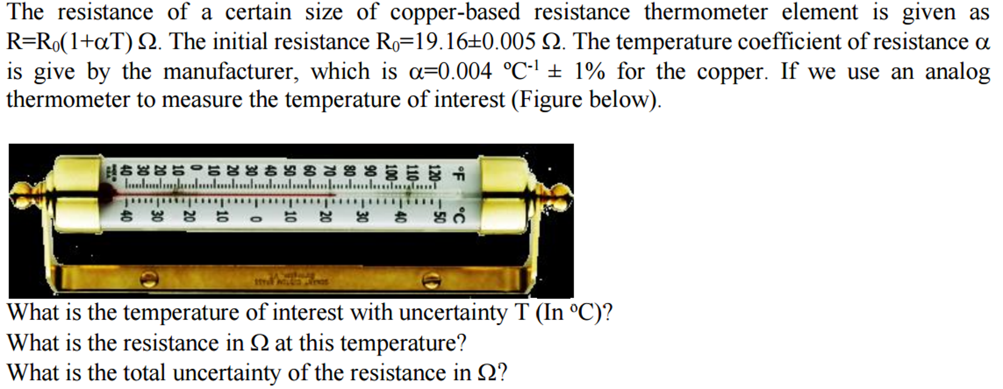 Solved The resistance of a certain size of copper-based | Chegg.com