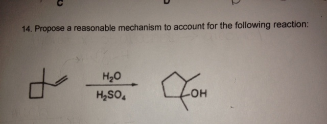 Solved Propose a reasonable mechanism to account for the | Chegg.com