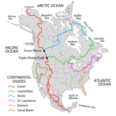 Look at the map below. Why is the red line referred | Chegg.com