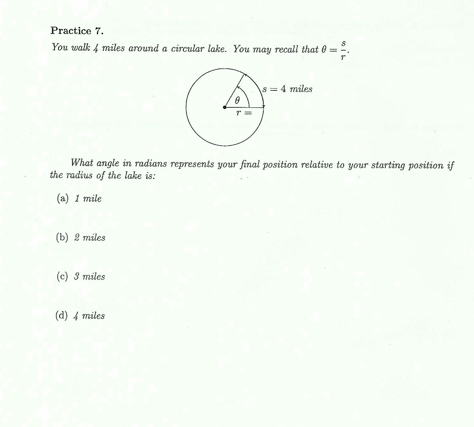 Solved Practice 1. Convert from degrees to radians. Reduce | Chegg.com