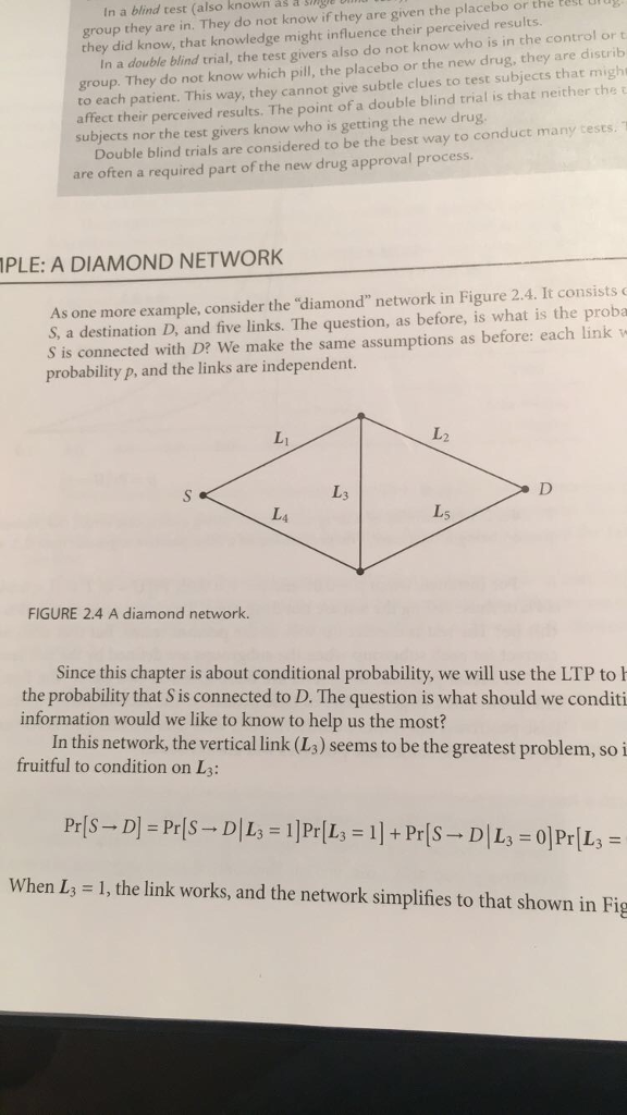 Solve the network shown in figure 2.4 using two of | Chegg.com