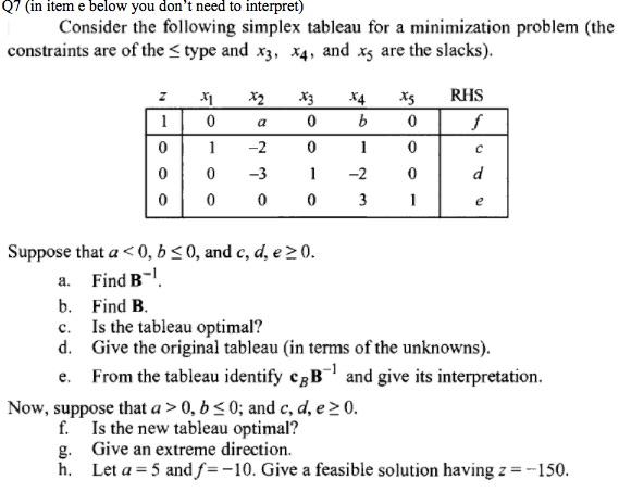 Solved Q7 (in item e below you don't need to interpret) | Chegg.com