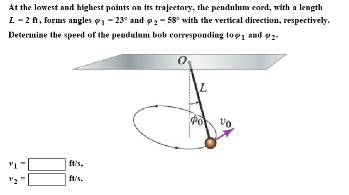 Solved At the lowest and highest points on its trajectory, | Chegg.com