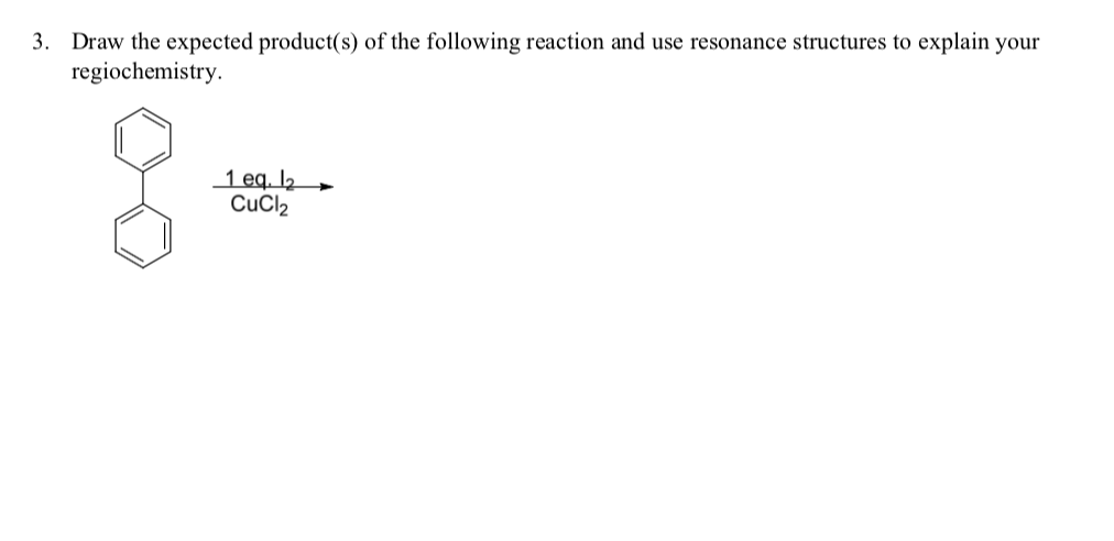 Solved Draw the expected product(s) of the following | Chegg.com