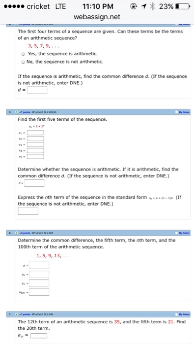 Solved The first four terms of a sequence are given. Can | Chegg.com Solved The first four terms of a sequence are given. Can | Chegg.com