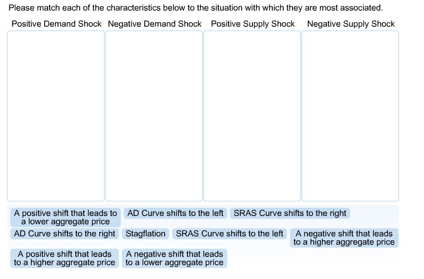 Solved Please match each of the characteristics below to the | Chegg.com
