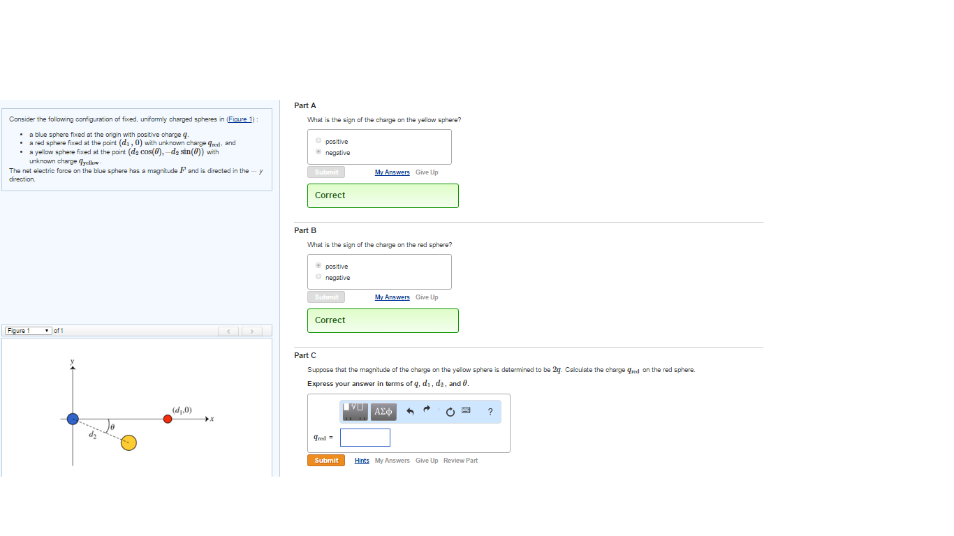 Solved Consider the following configuration of fixed, | Chegg.com
