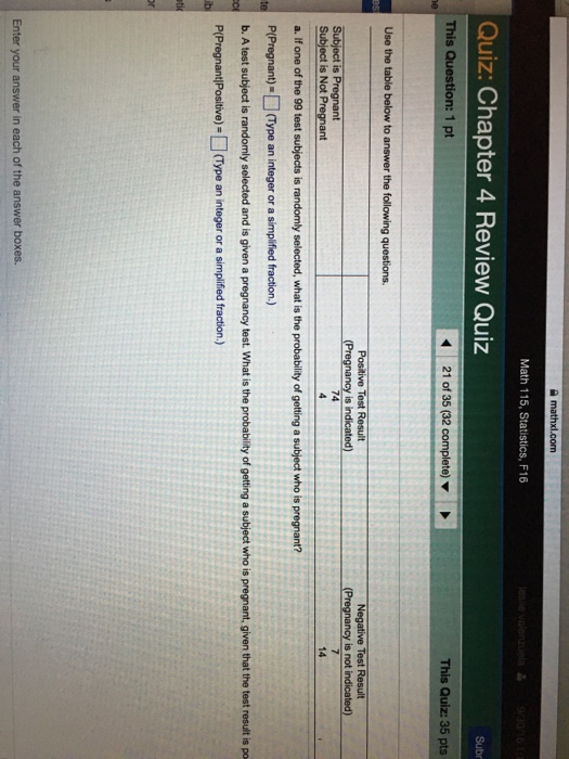 Solved Use the table below to answer the following | Chegg.com