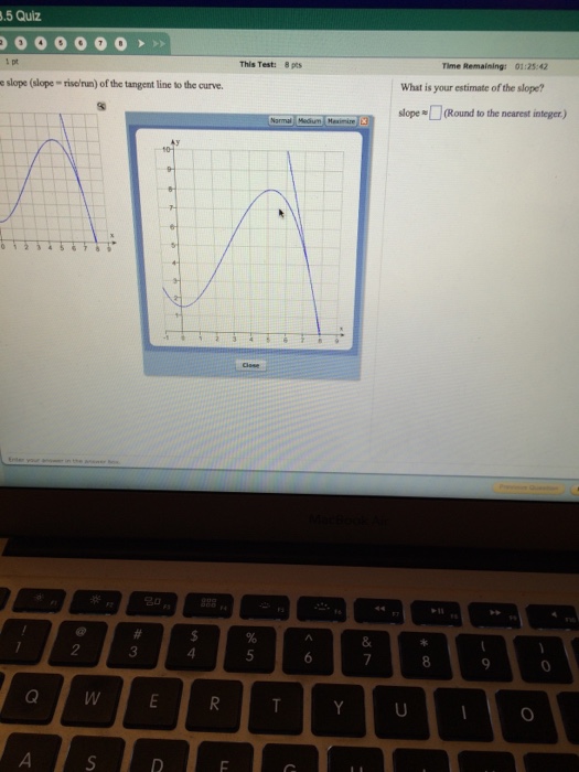 Solved What is your estimate of the slope? Slop = (Round | Chegg.com