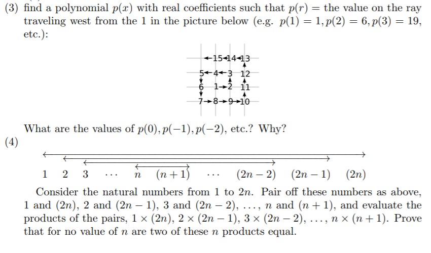 (3) find a polynomial p(x) with real coefficients | Chegg.com