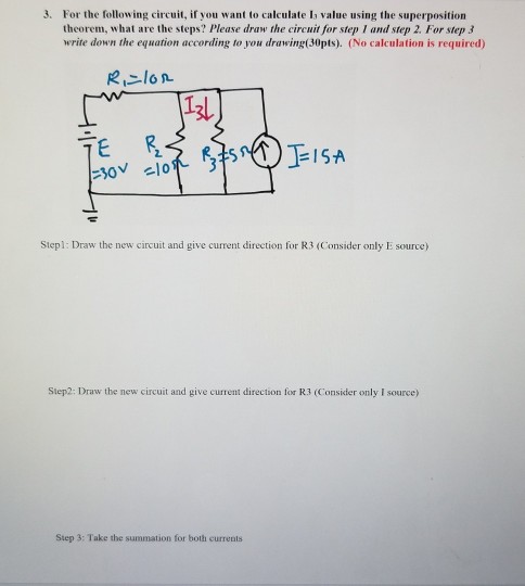 Solved 3. For the following circuit, if you want to | Chegg.com