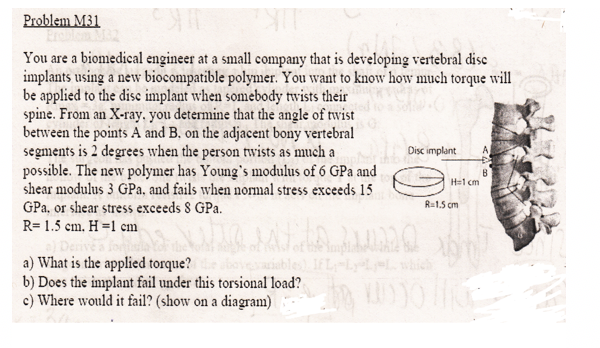 Solved Problem M31 You Are A Biomedical Engineer At A Small Chegg solved-problem-m31-you-are-a-biomedical-engineer-at-a-small-chegg