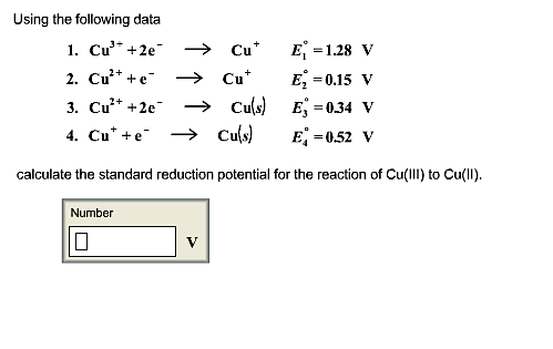 Solved Using the following data calculate the standard | Chegg.com