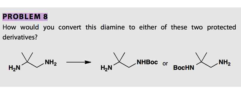 Solved How would you convert this diamine to either of these | Chegg.com