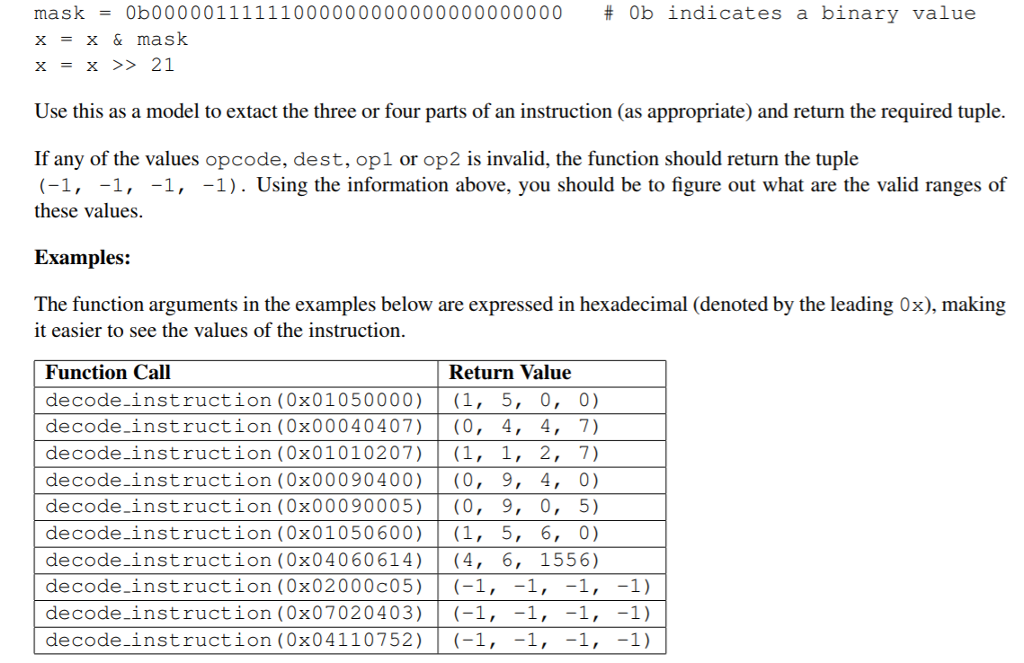 Solved For this part you will implement a function that | Chegg.com