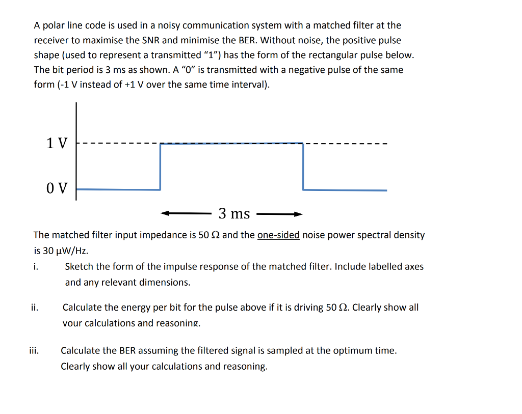 Solved A polar line code is used in a noisy communication | Chegg.com
