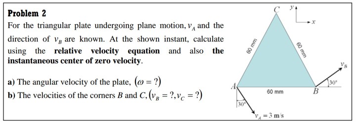 Velocity Equation Triangle