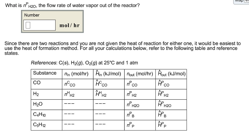 Solved The Fischer-Tropsch process is a reaction in Which a | Chegg.com