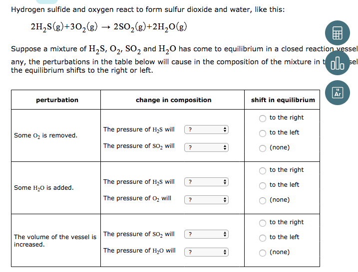 Solved Hydrogen Sulfide And Oxygen React To Form Sulfur