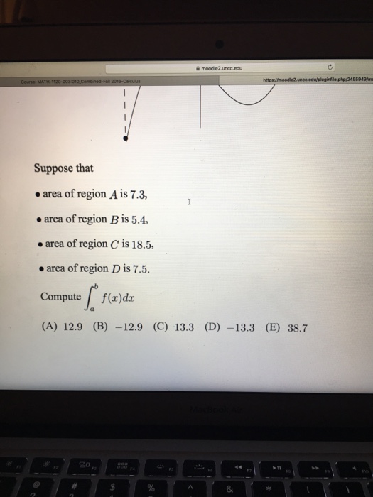 Solved 7. Consider the graph below Suppose that area of | Chegg.com Solved 7. Consider the graph below Suppose that area of | Chegg.com