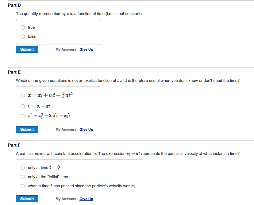 Part G What is the equation describing the position | Chegg.com