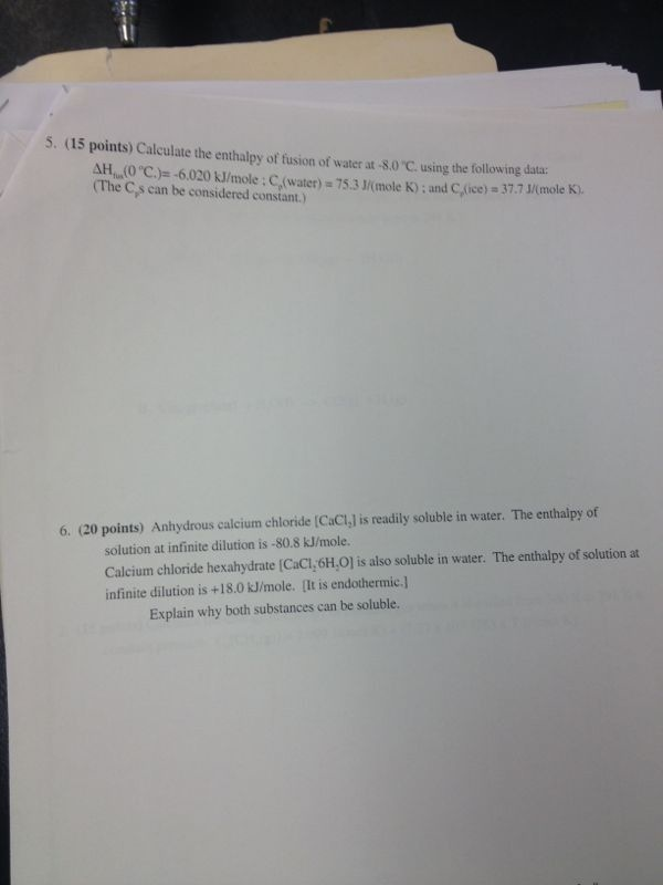 Chemistry Archive | May 05, 2013 | Chegg.com