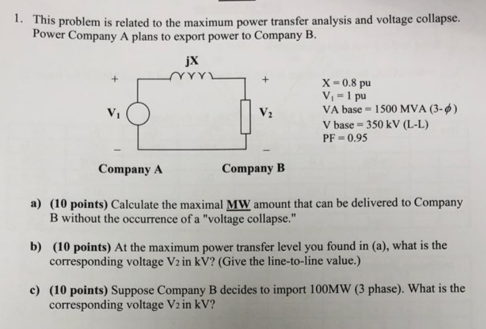 Solved This problem is related to the maximum power transfer | Chegg.com