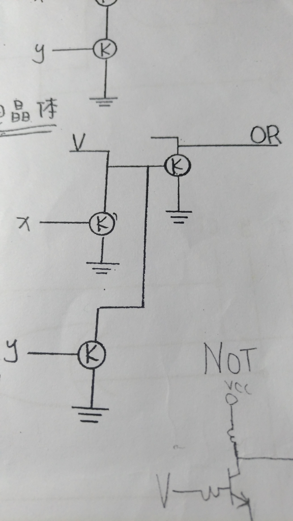 Solved logic operations "OR" How to draw the transistor | Chegg.com